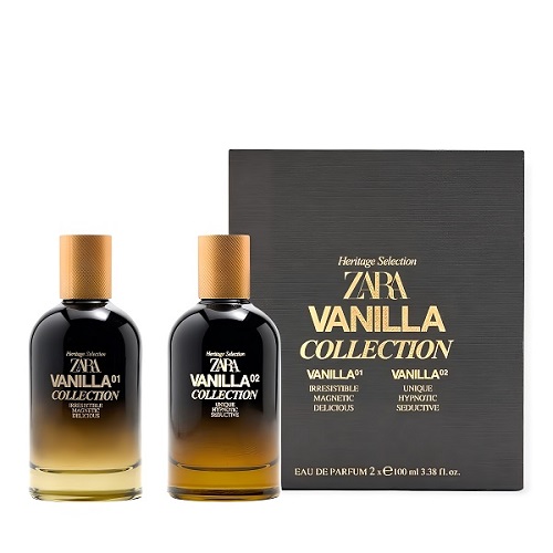 ZARA Vanilla Collection 2 Piece Set EDP 100ml For Men - Fragrance Forte